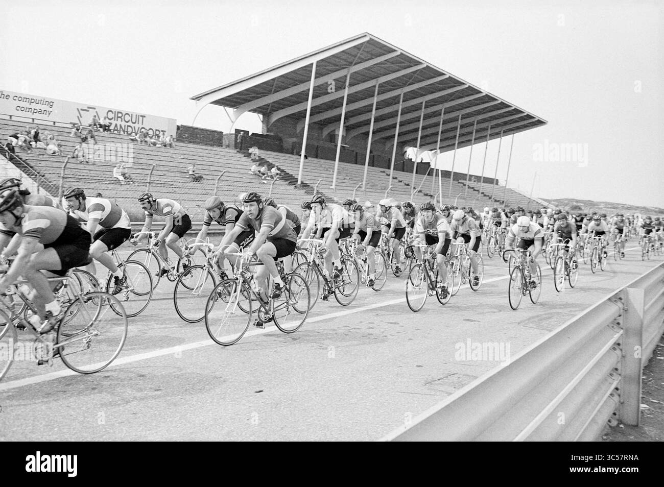 Dutch national championships track cycling Black and White Stock Photos ...