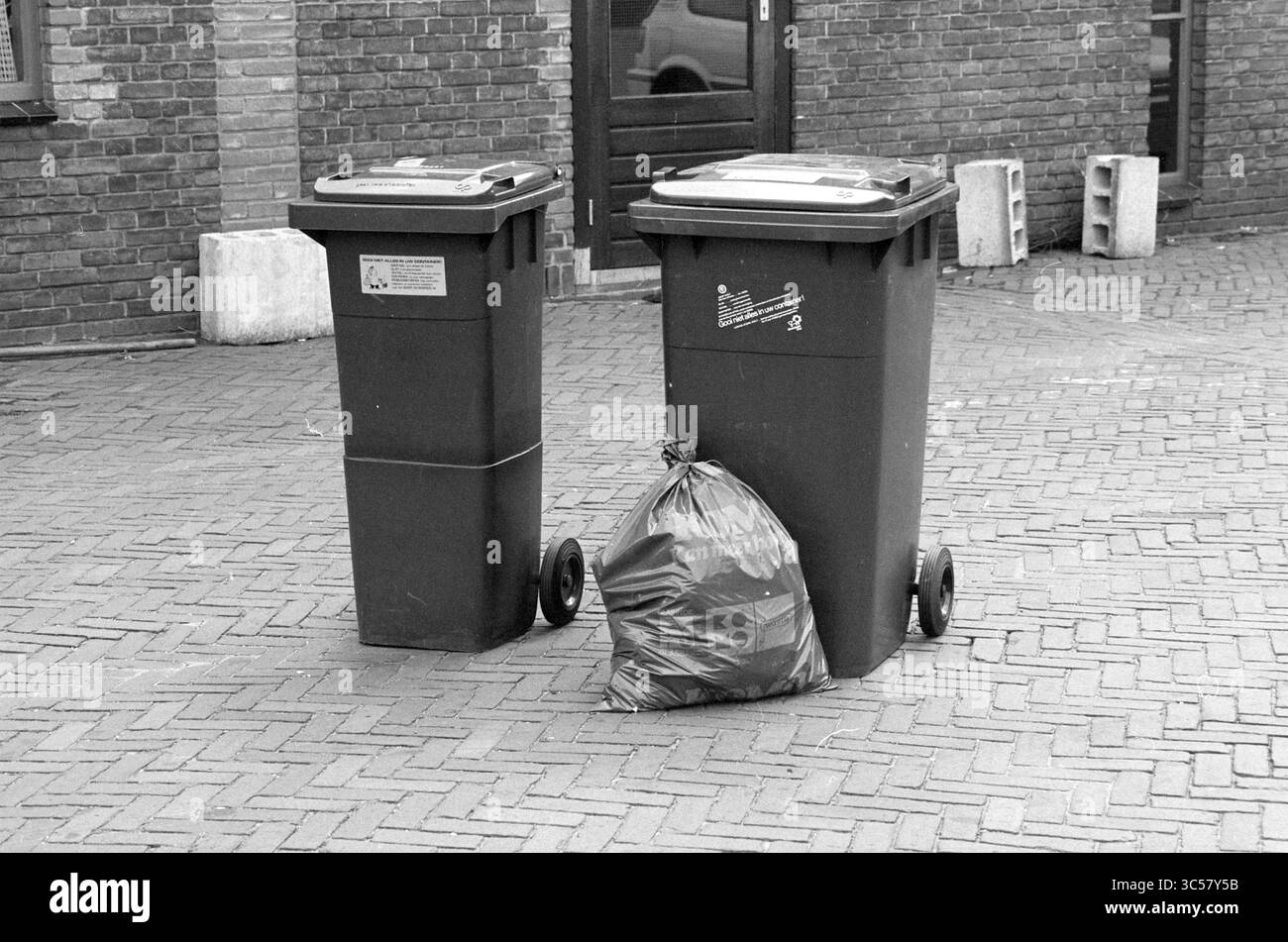 In bag recycling Black and White Stock Photos & Images - Alamy