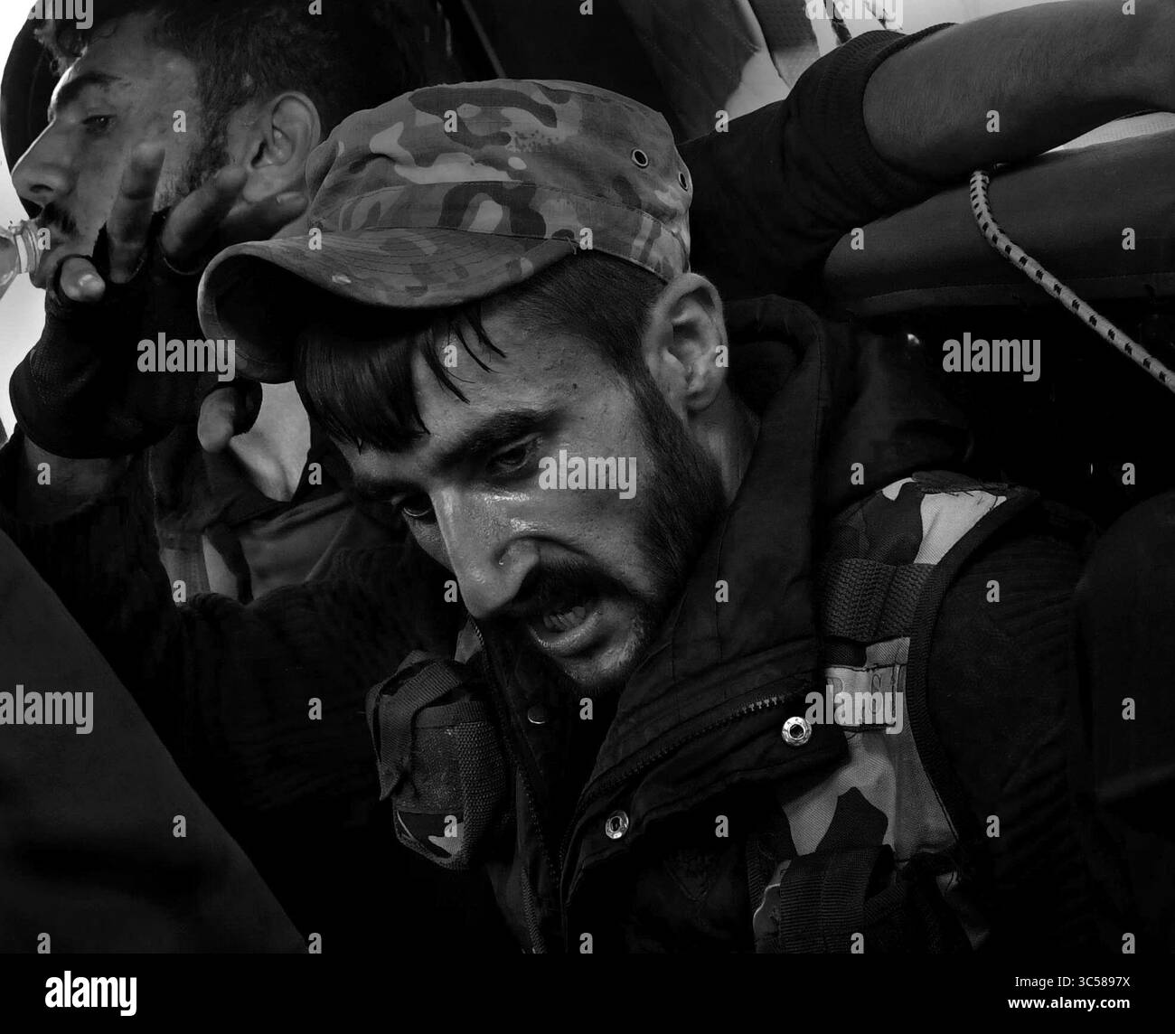 Battle tank rescue Black and White Stock Photos & Images - Alamy