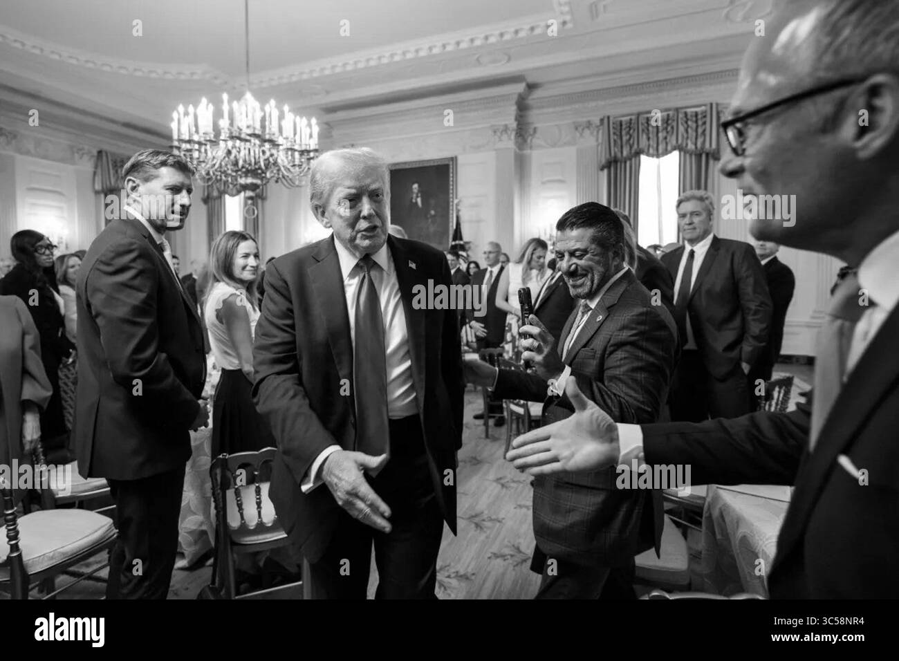 National faith leaders Black and White Stock Photos & Images - Alamy