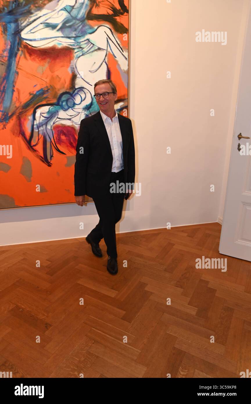 Daniel Richter, Mit elben Birnen, Vernissage, Galerie Ropac, 2025 ...