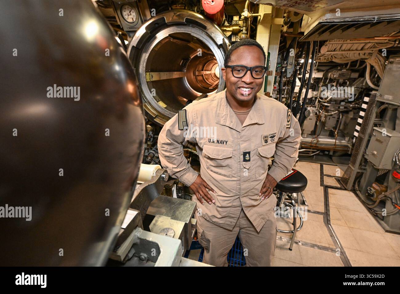 Brisbane, Australia. 30th July, 2025. Torpedoman's Mate Chief Paul ...