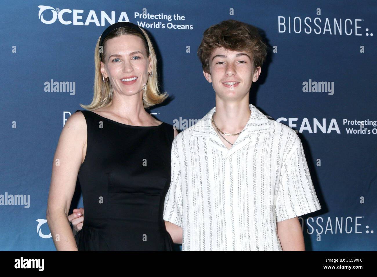 Ca. 26th July, 2025. January Jones, son Xander Dane at arrivals for ...