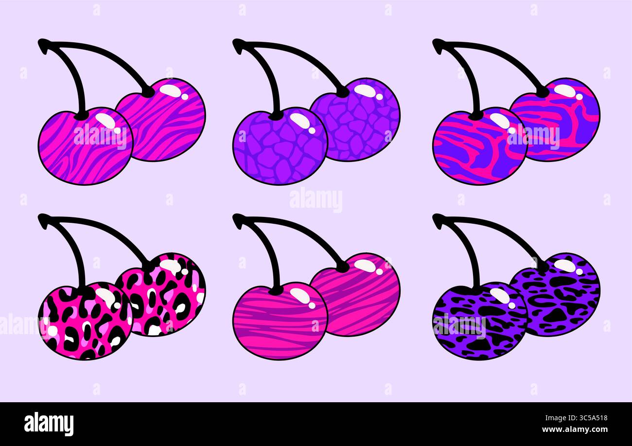 Digital tiger vector designs Stock Vector Images - Alamy