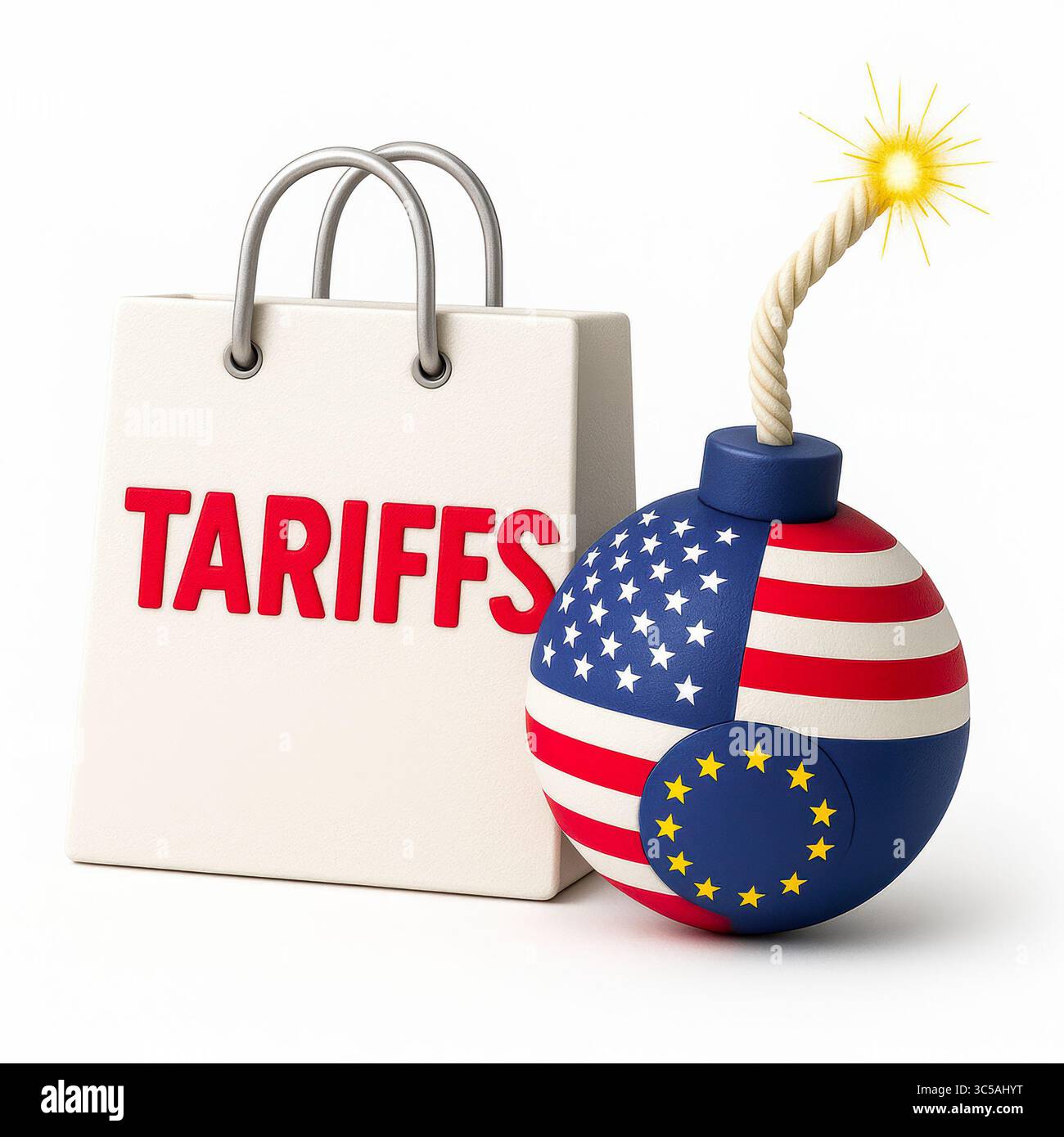 Europe trade barriers Cut Out Stock Images & Pictures - Alamy