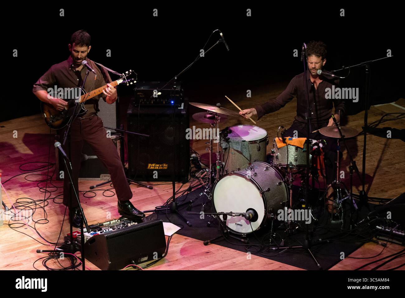 Cambridge, UK, 29 July, 2025. Joan As Police Woman in concert. Pictured ...