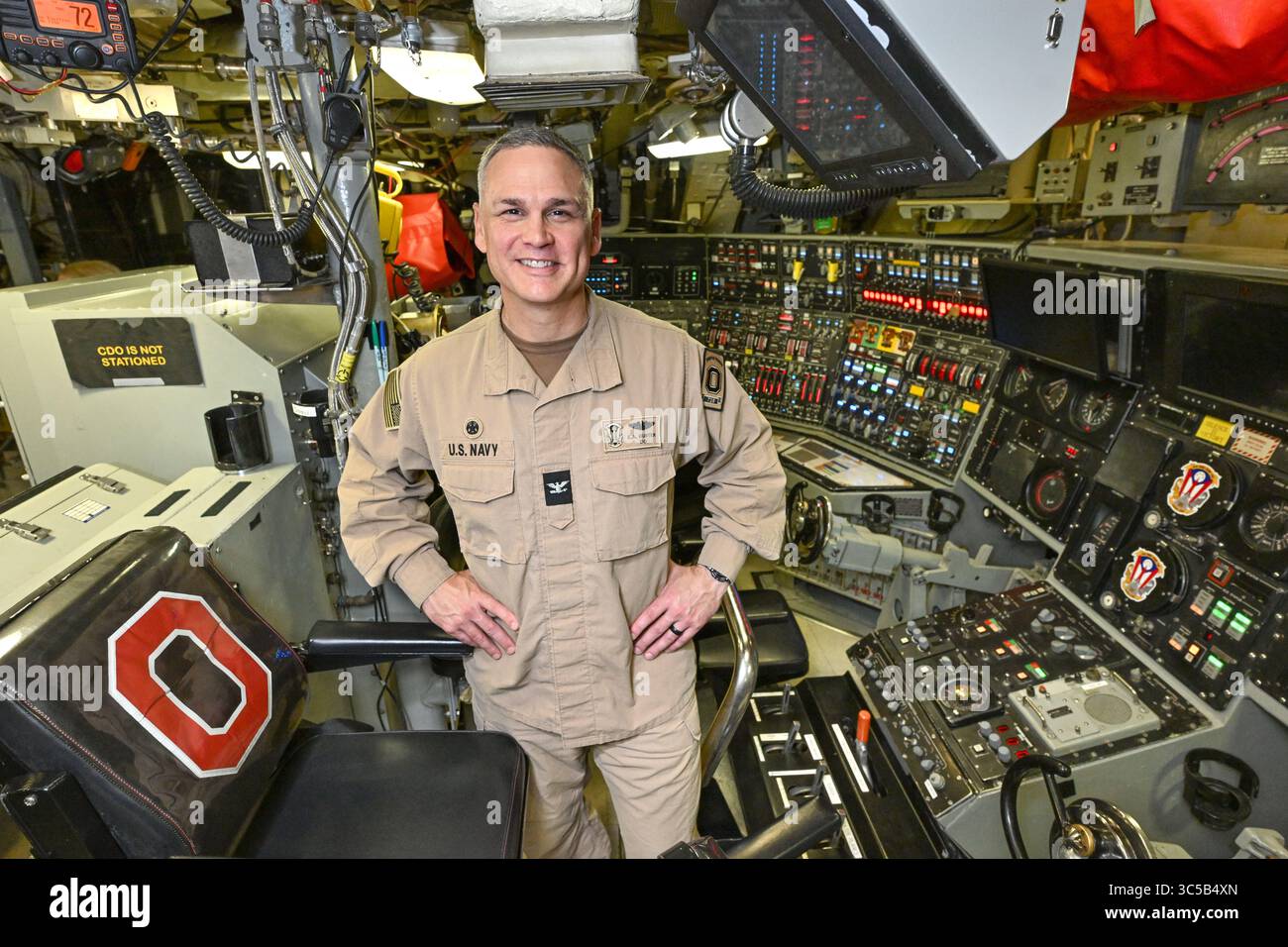 Brisbane, Australia. 30th July, 2025. Captain Eric Hunter, Commanding ...