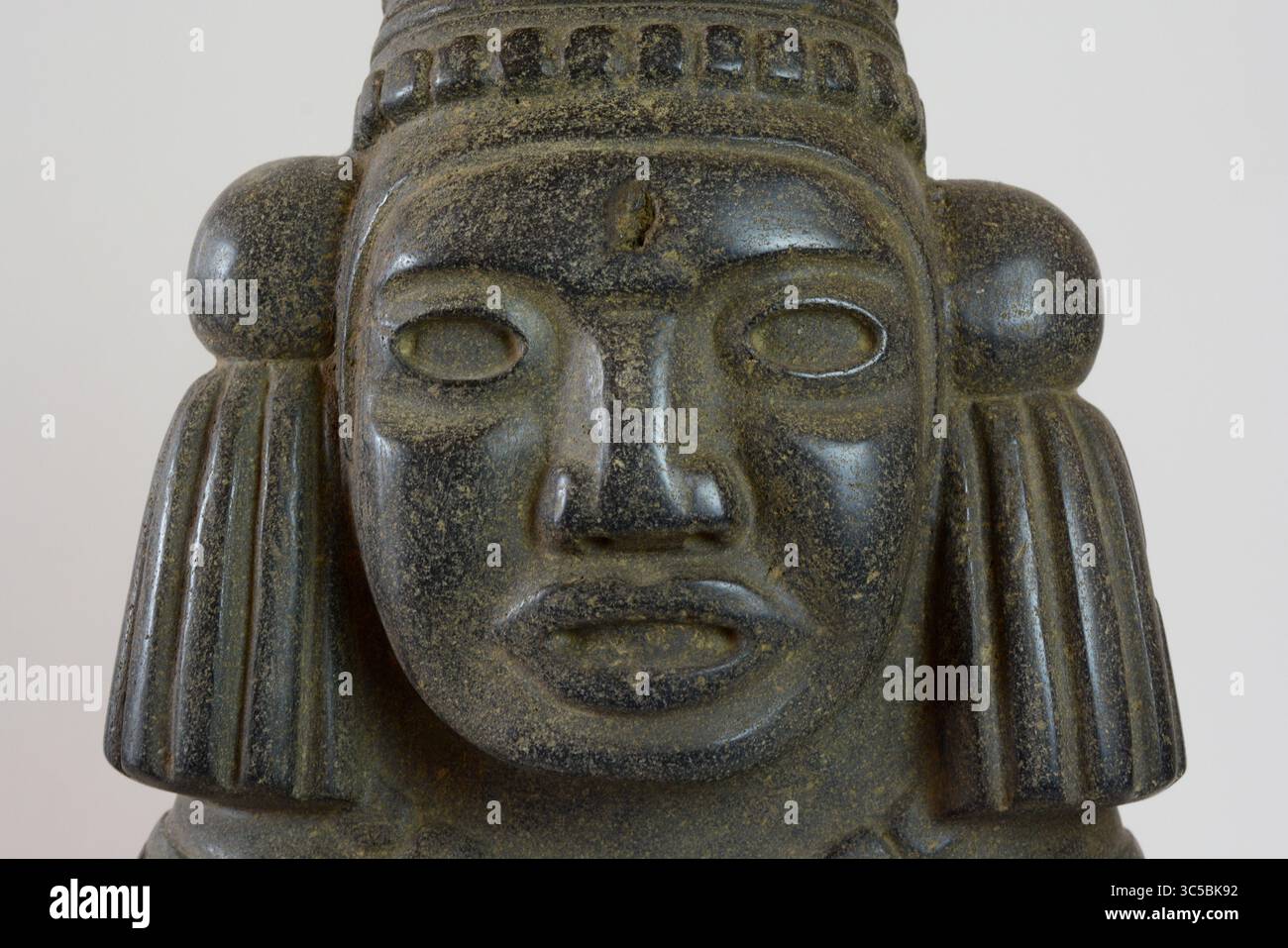 Ancient Pre-Columbian Art: Aztec Black Stone Sculpture of ...