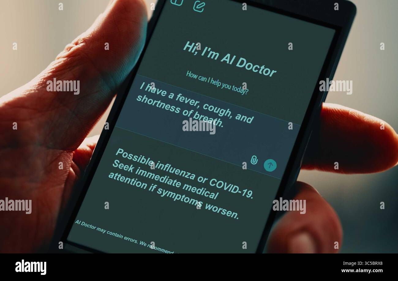 Artificial Intelligence-Based Healthcare Mobile App I have a fever ...
