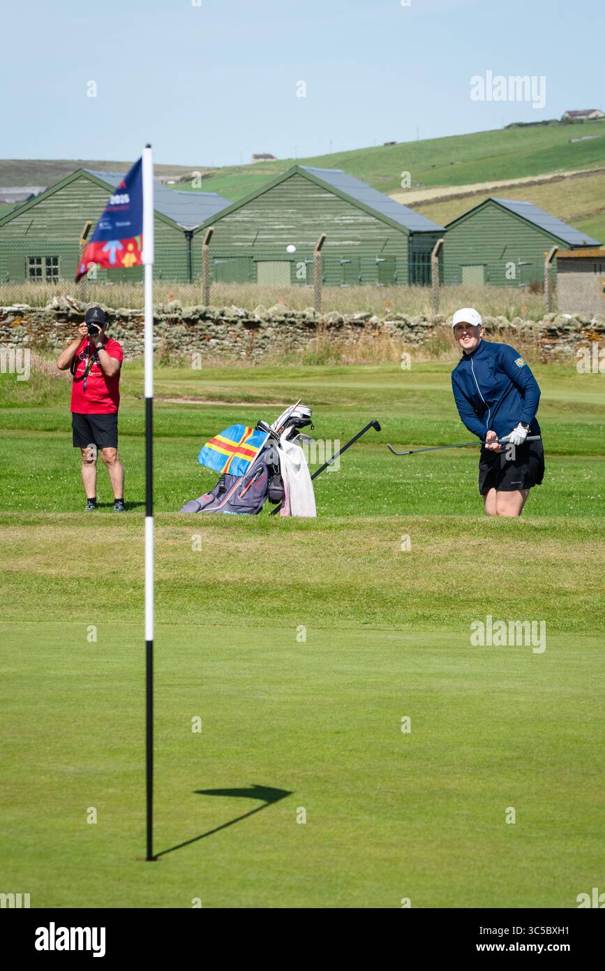 Stromness, Orkney Islands, Scotland, UK, 16 July 2025 Emma Lindman of ...