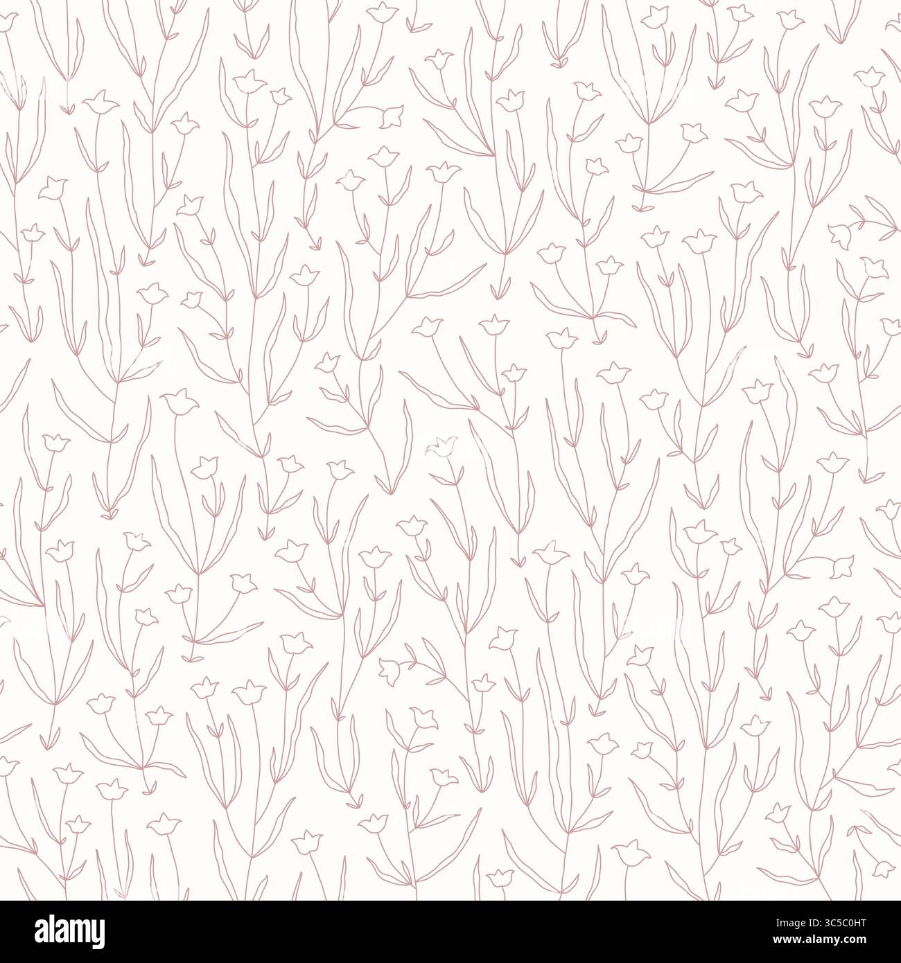 Dusty rose flowers Stock Vector Images - Alamy