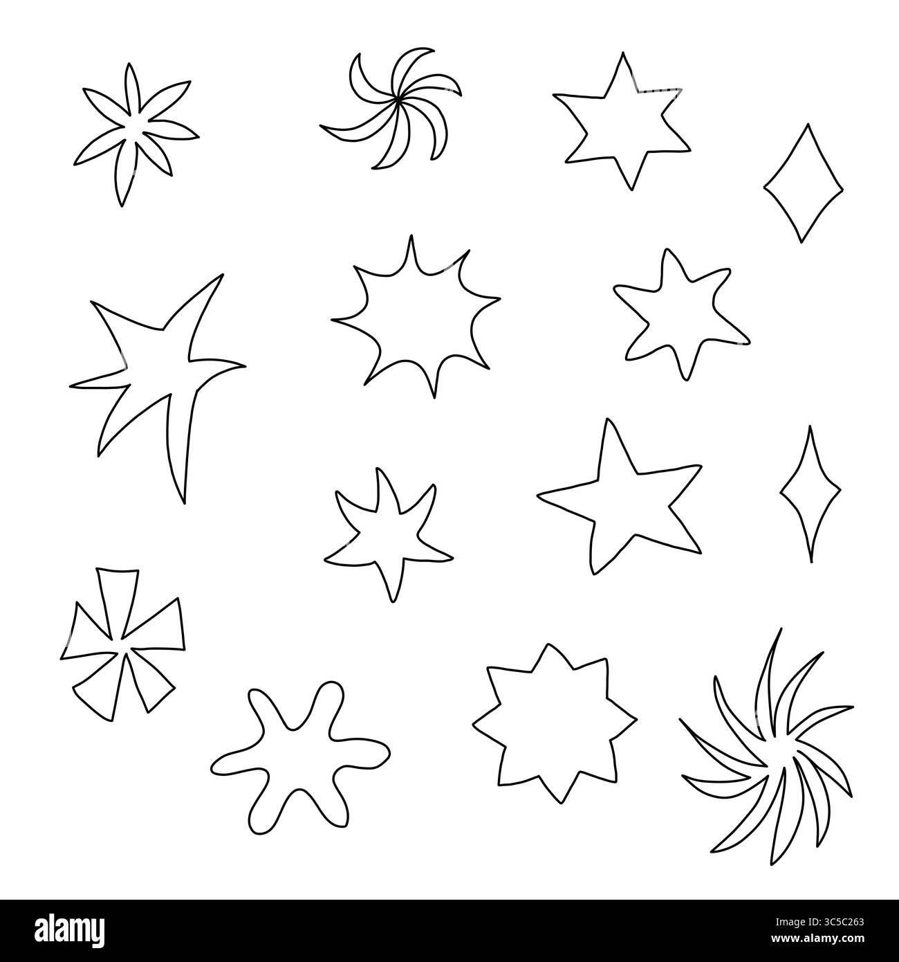 Irregular outlines hi-res stock photography and images - Alamy