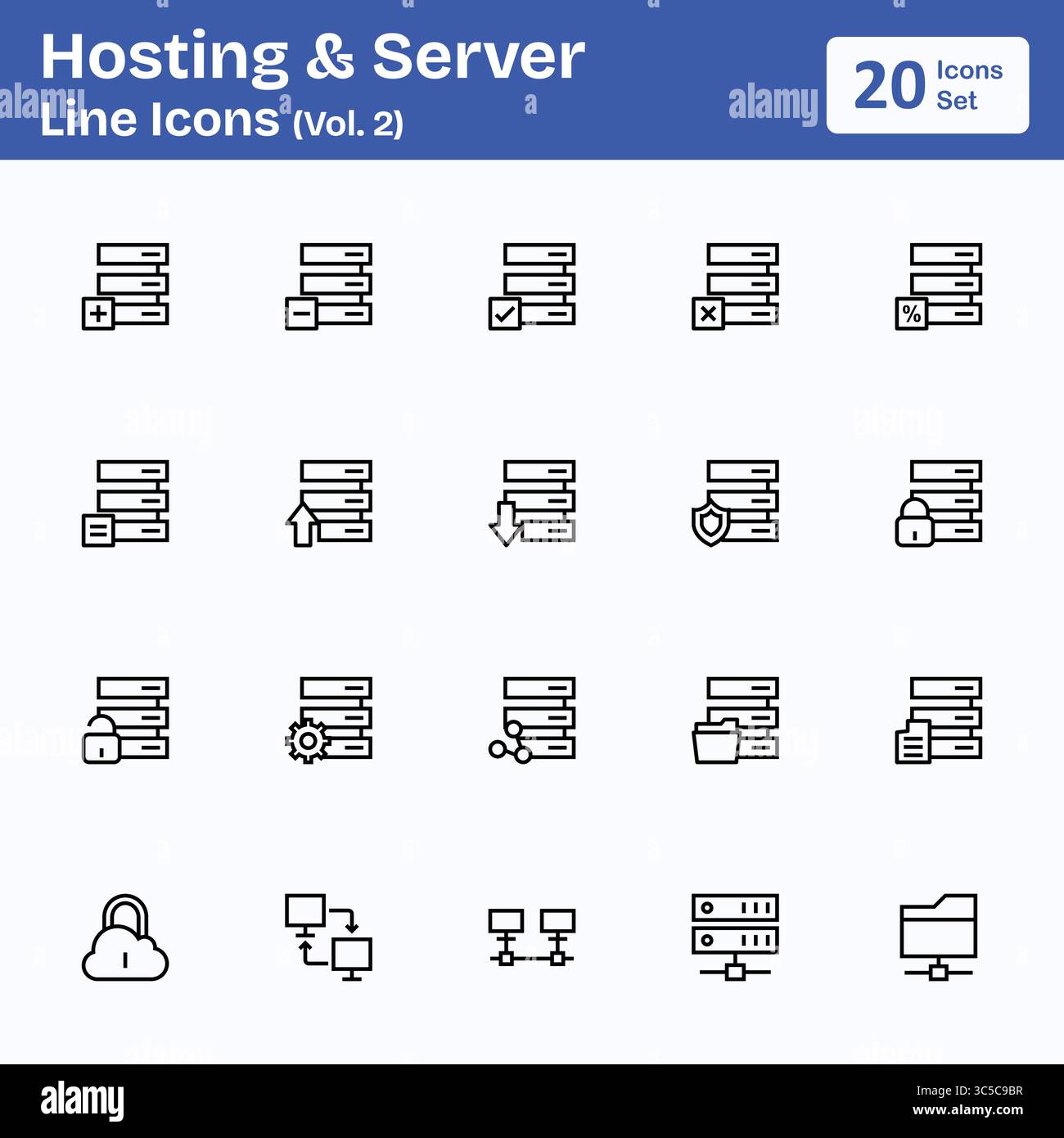 Database server management hi-res stock photography and images - Alamy