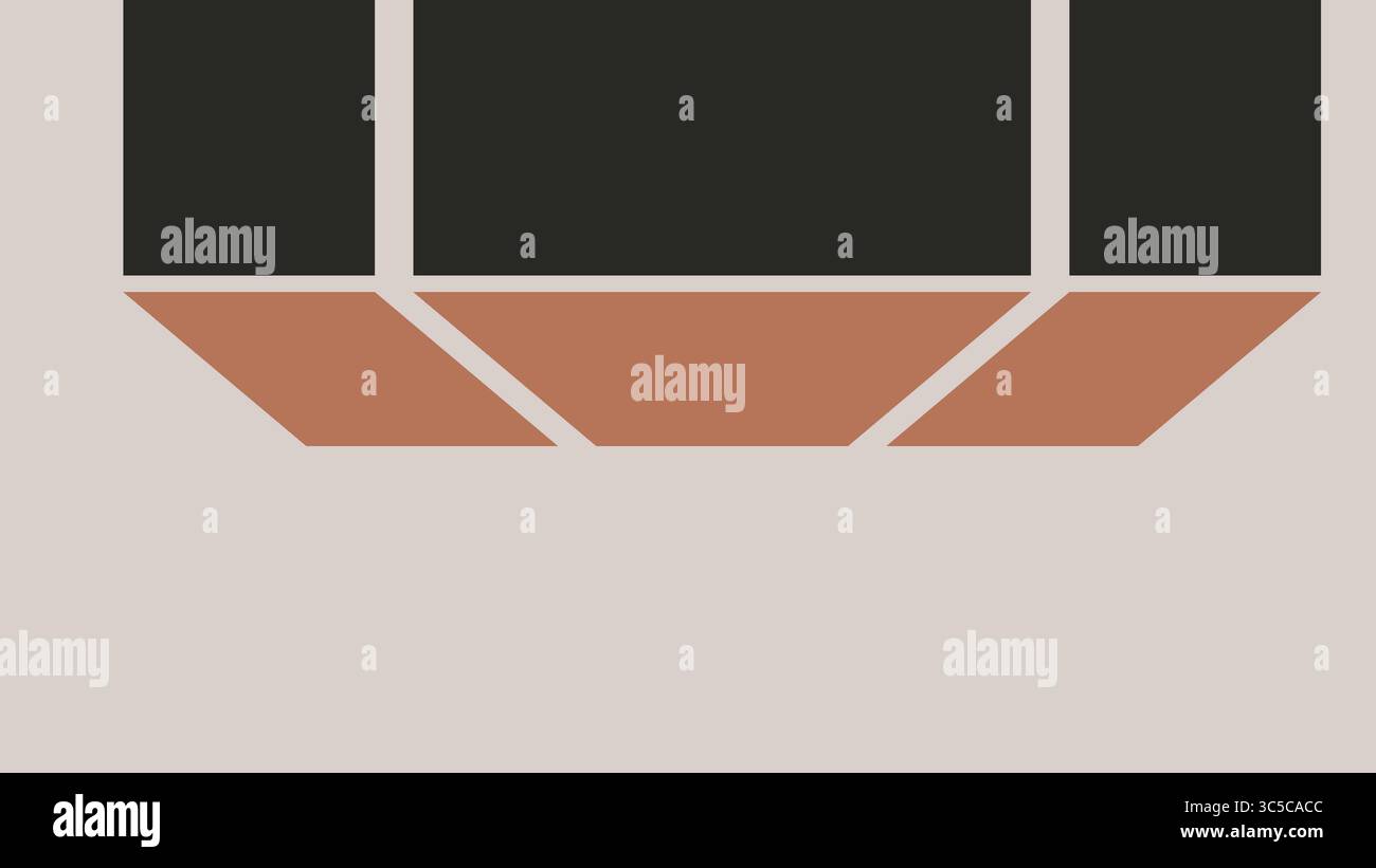 Minimalist isometric line art hi-res stock photography and images - Alamy