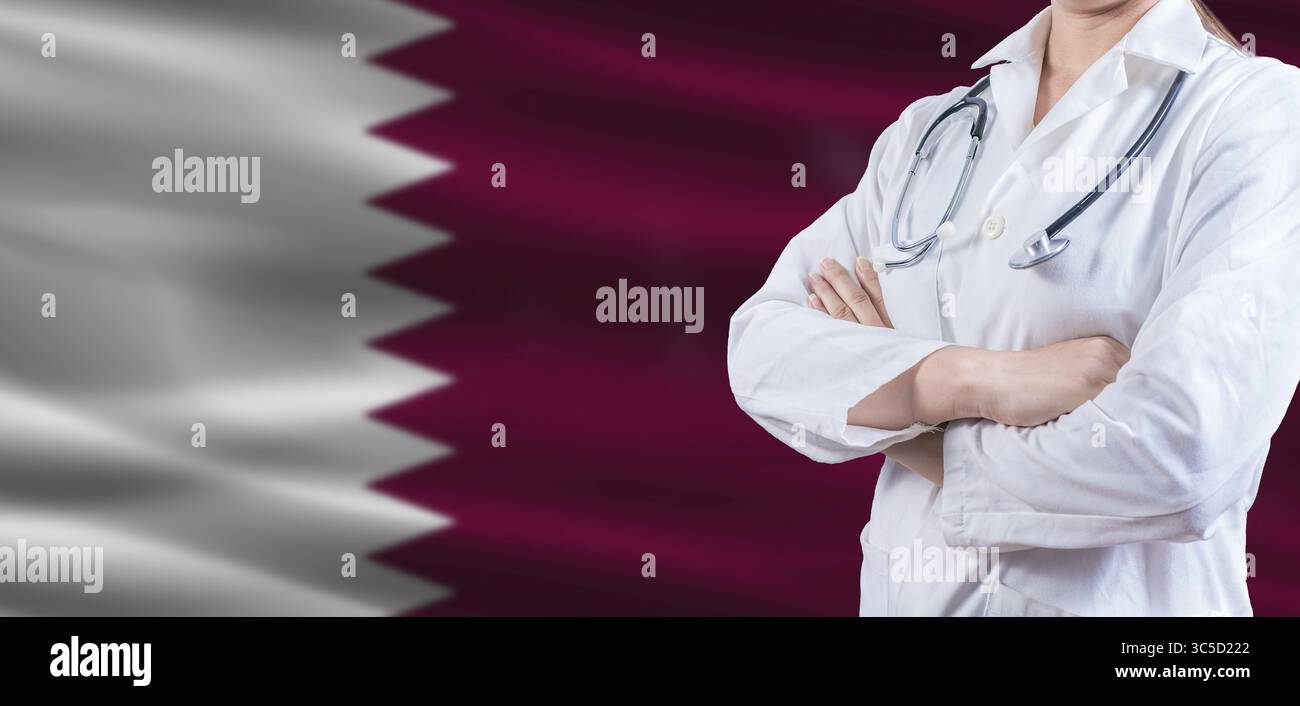 Female doctor on qatar hi-res stock photography and images - Alamy