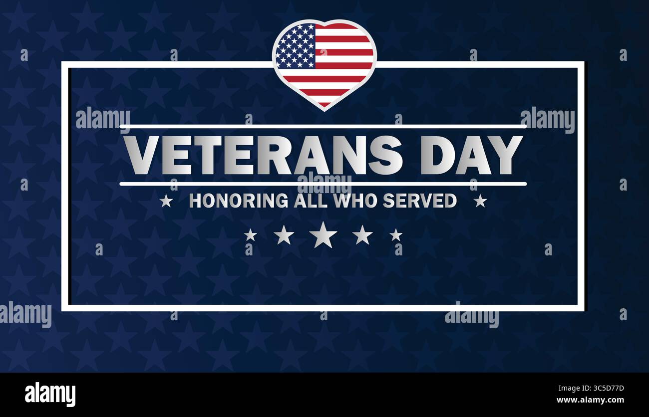 Veterans Day Tribute Design – Honoring All Who Served with Patriotic ...