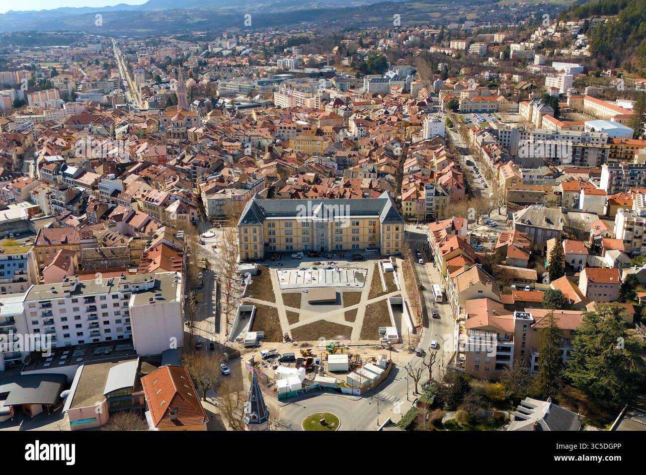 Aerial view gap city in hi-res stock photography and images - Alamy