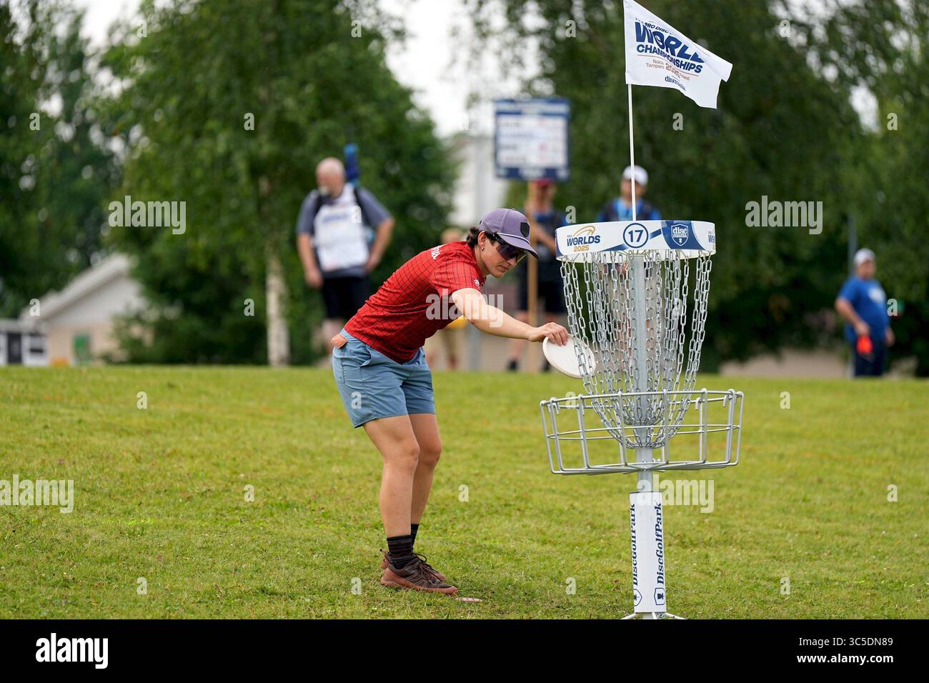 Ella Hansen of USA during The PDGA disc golf Pro World Championships in ...