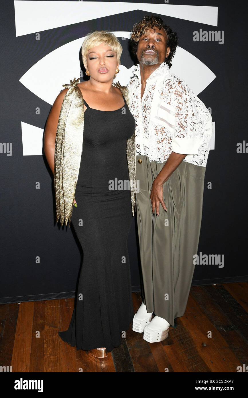 Marisha Wallace, Billy Porter in attendance for CABARET AT THE KIT KAT ...