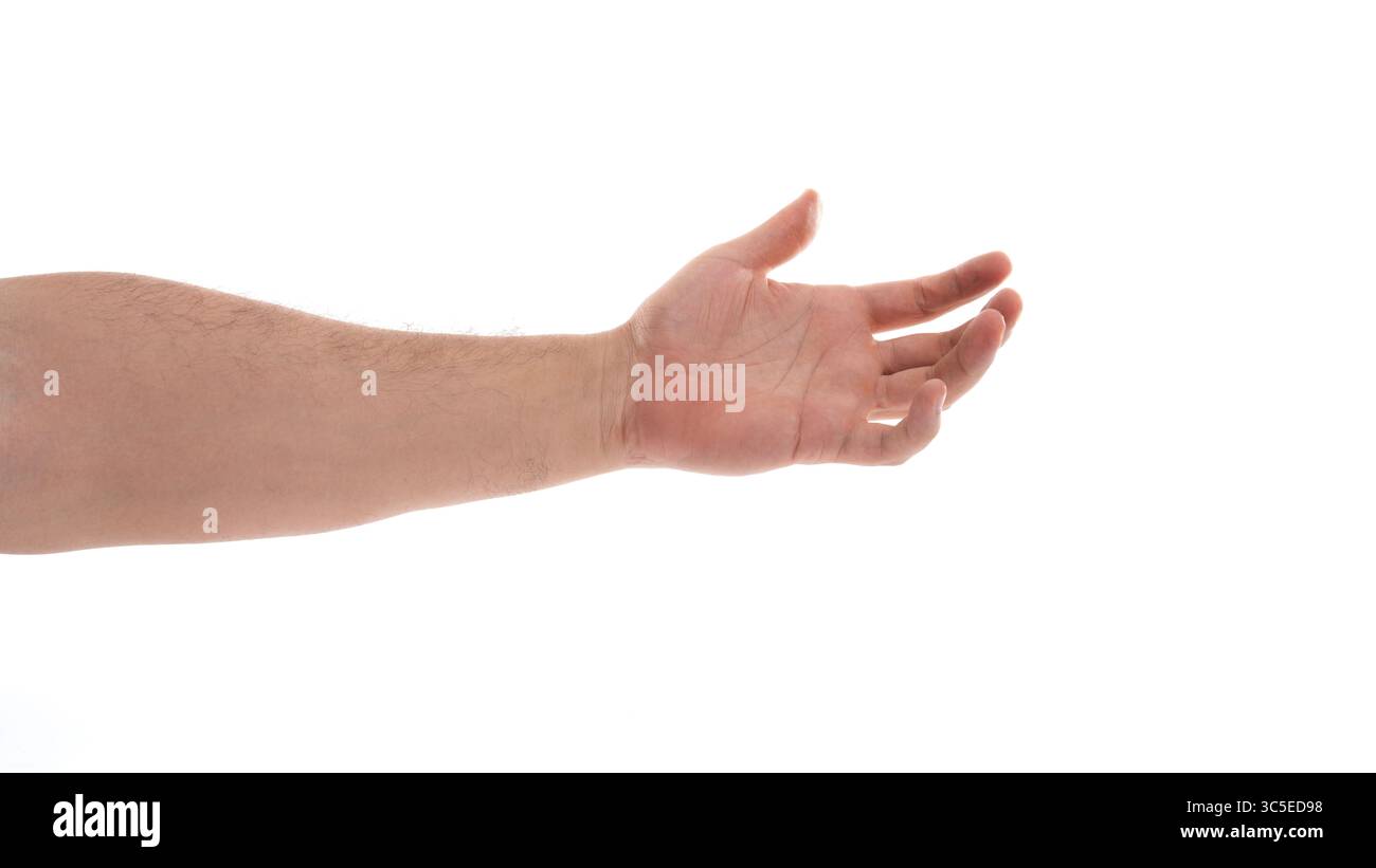 Extended human hand fingers hi-res stock photography and images - Alamy