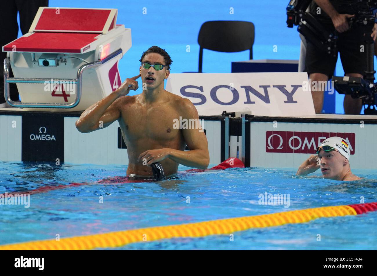 Singapore, Singapore. 30th July, 2025. Tunisian Ahmed Jaouadi, won the ...