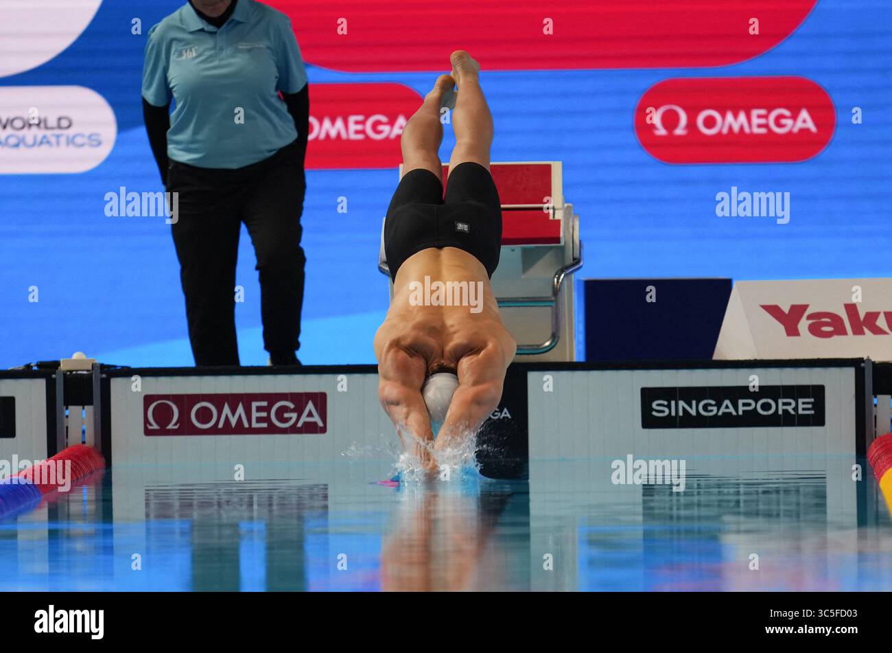 France Maxime Grousset during the semi final of 100m freestyle at ...