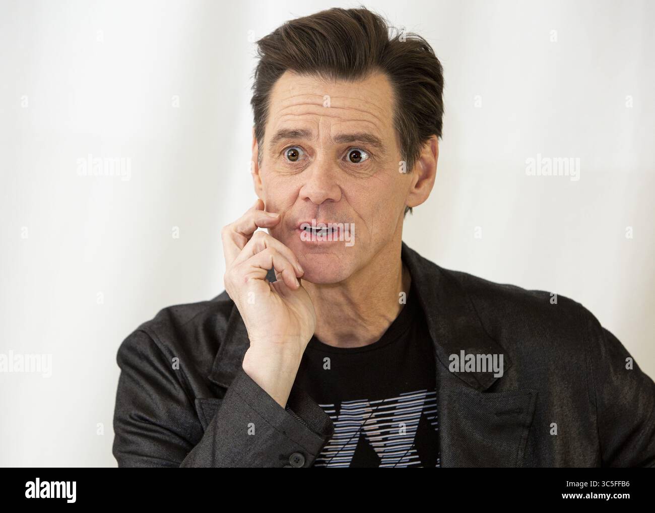 February 10, 2020, Hollywood, California, USA: JIM CARREY promotes the ...