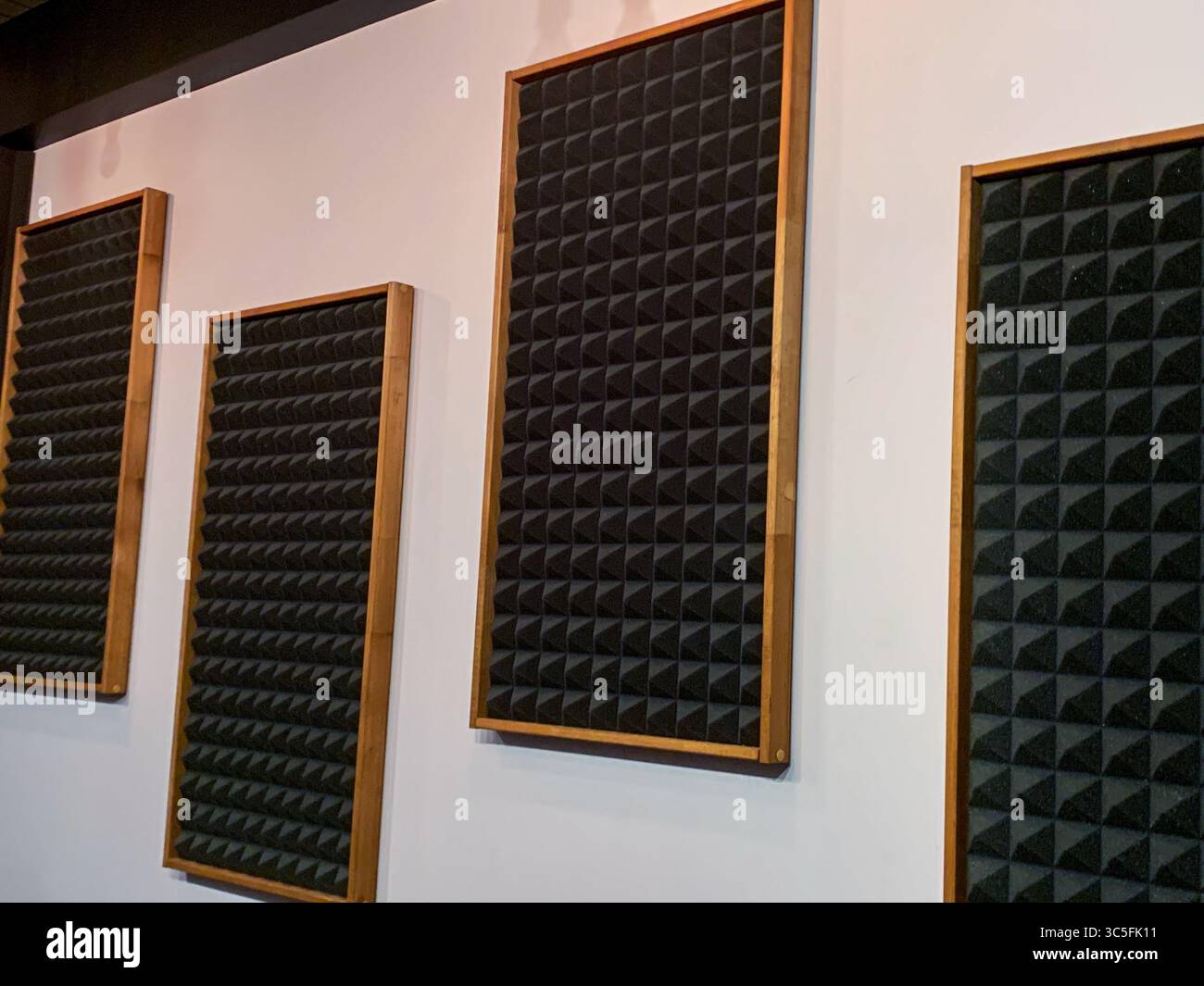 Recording studio with acoustic panels walls .Wall Panels Music Stand ...