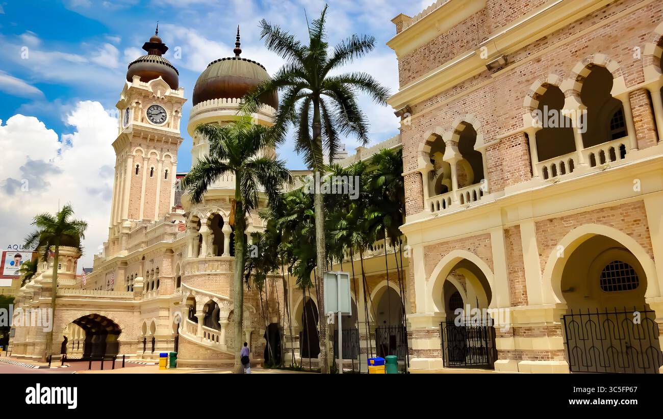 Iconic Sultan Abdul Samad Building in Kuala Lumpur, Malaysia, featuring ...