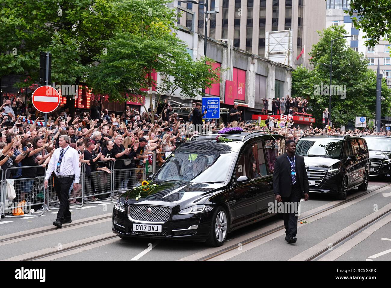 Ozzy osbourne funeral hi-res stock photography and images - Alamy