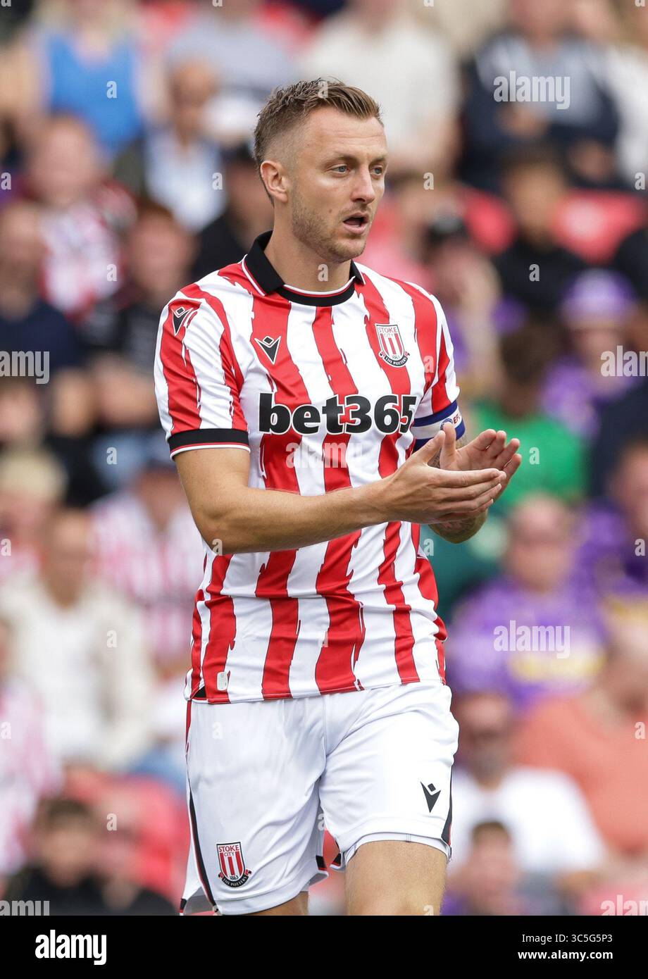 Stoke City's Ben Wilmot during the pre-season friendly match at bet365 ...