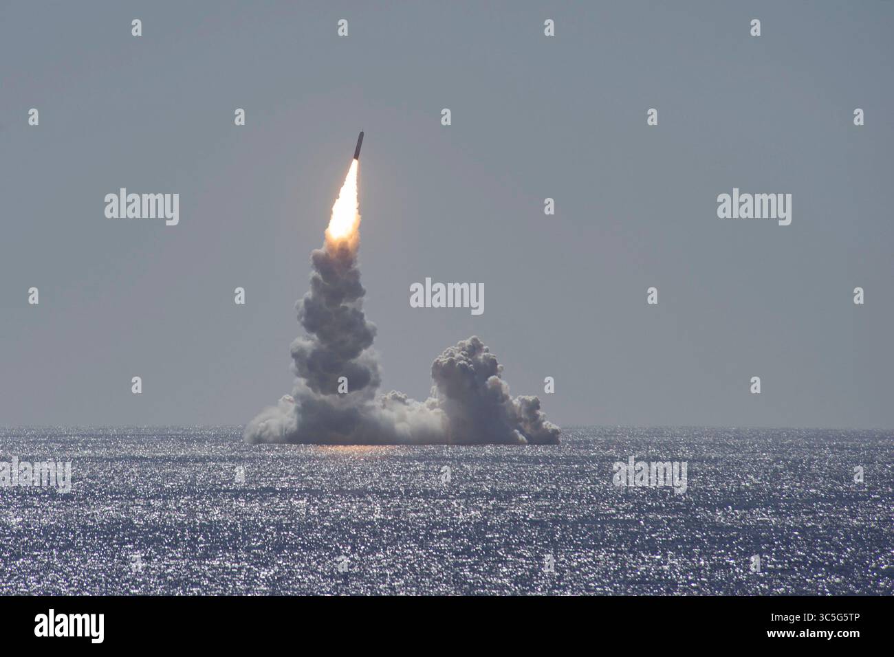February 12, 2020 - San Diego, California, USA - An unarmed Trident II ...