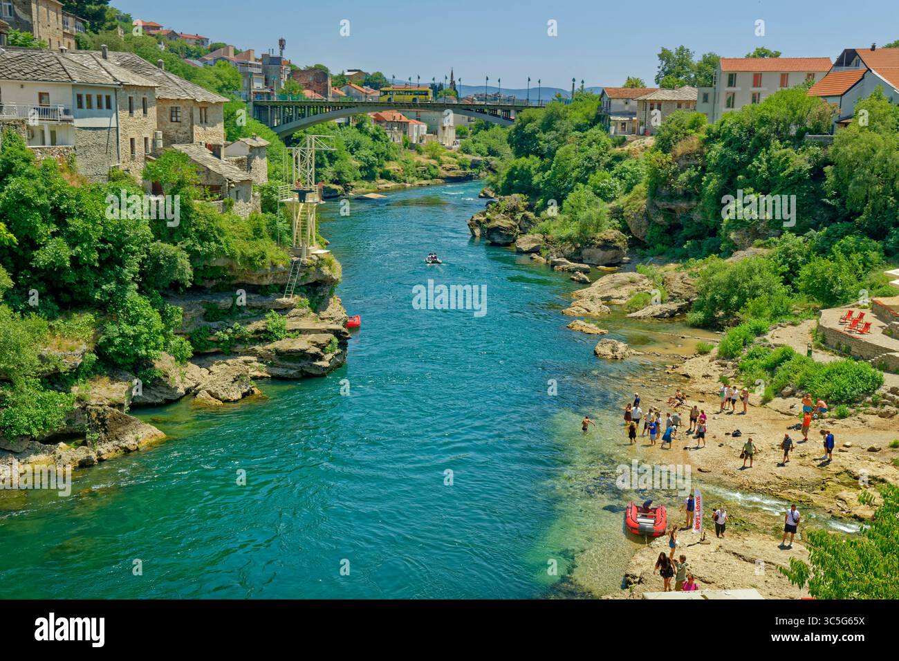Neretna river boating hi-res stock photography and images - Alamy
