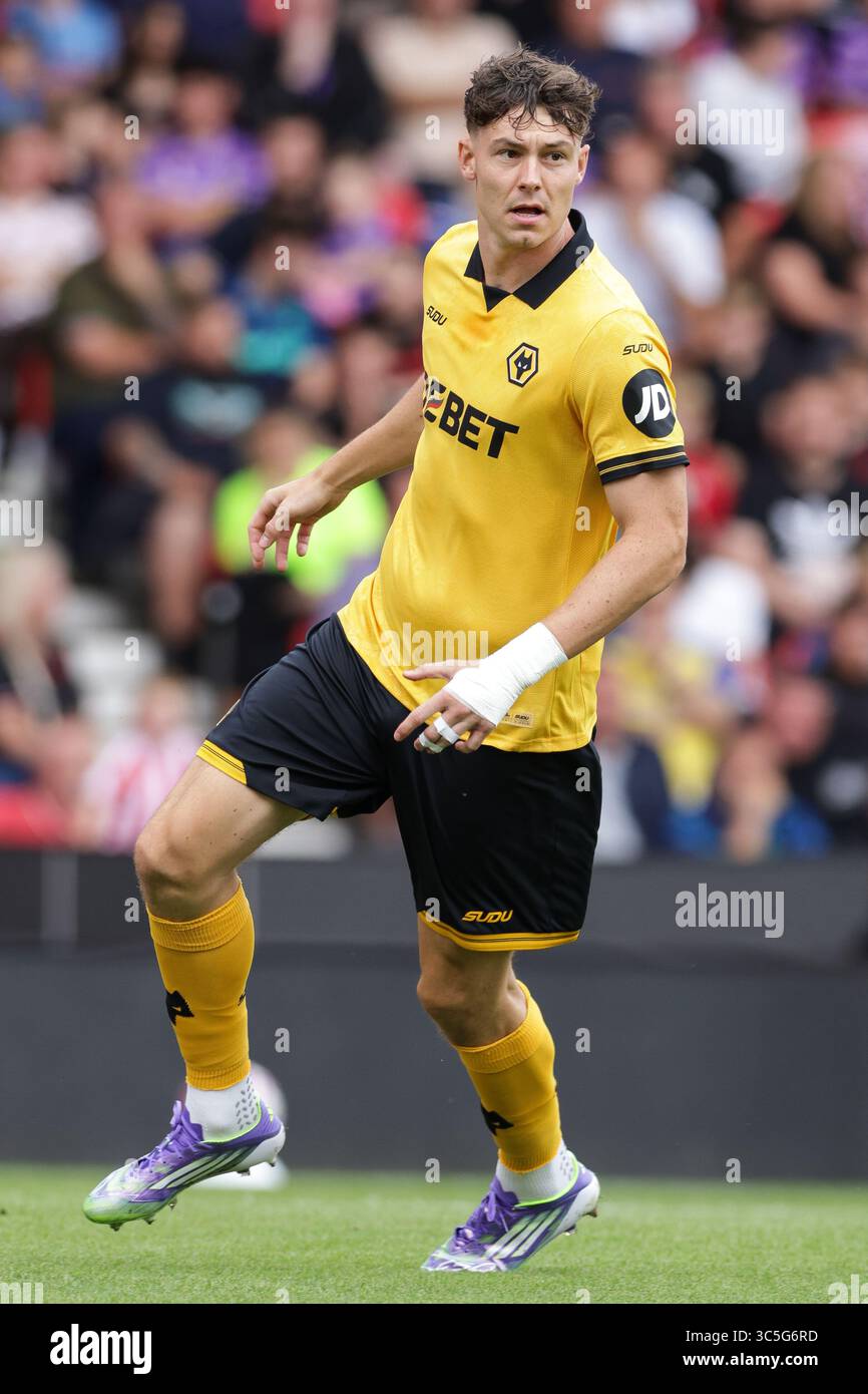 Wolverhampton Wanderers' Jorgen Strand Larsen during the pre-season ...