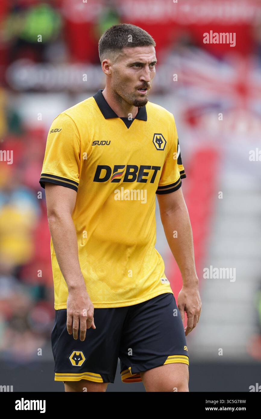 Wolverhampton Wanderers' Matt Doherty during the pre-season friendly ...