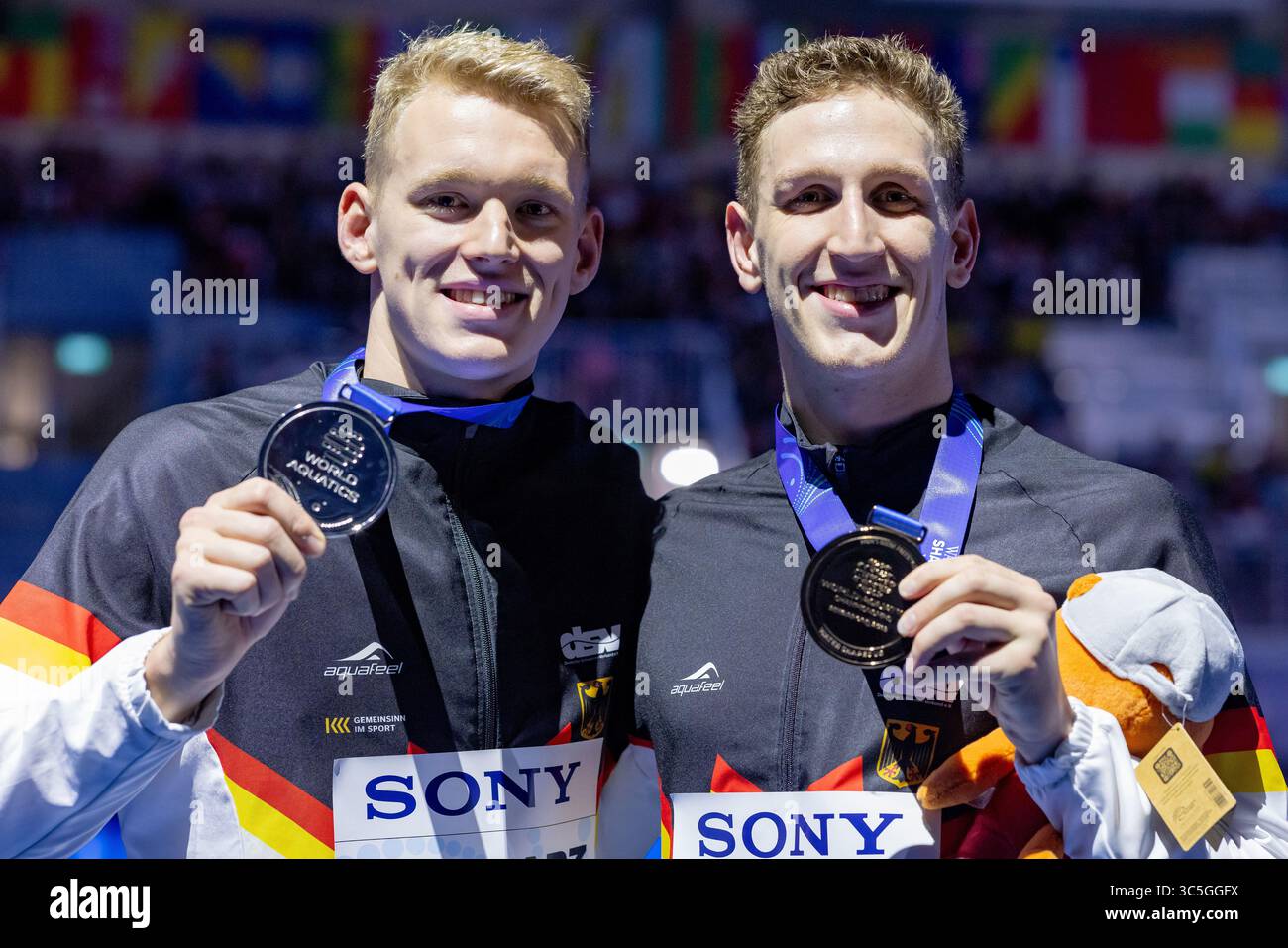 Lukas martens of germany silver medal hi-res stock photography and ...