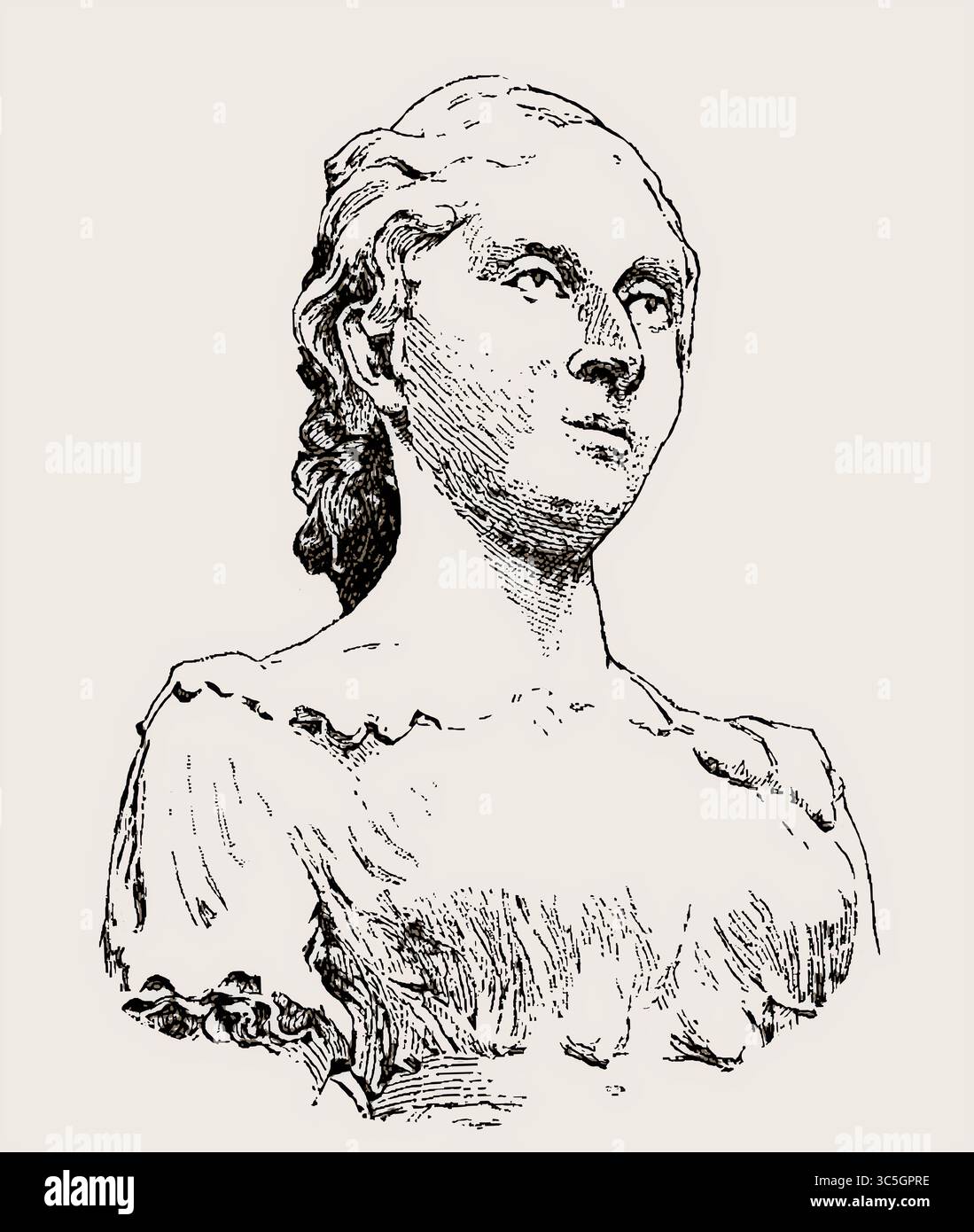 Marie-Sophie Germain, 1776 –1831, French mathematician, physicist and ...