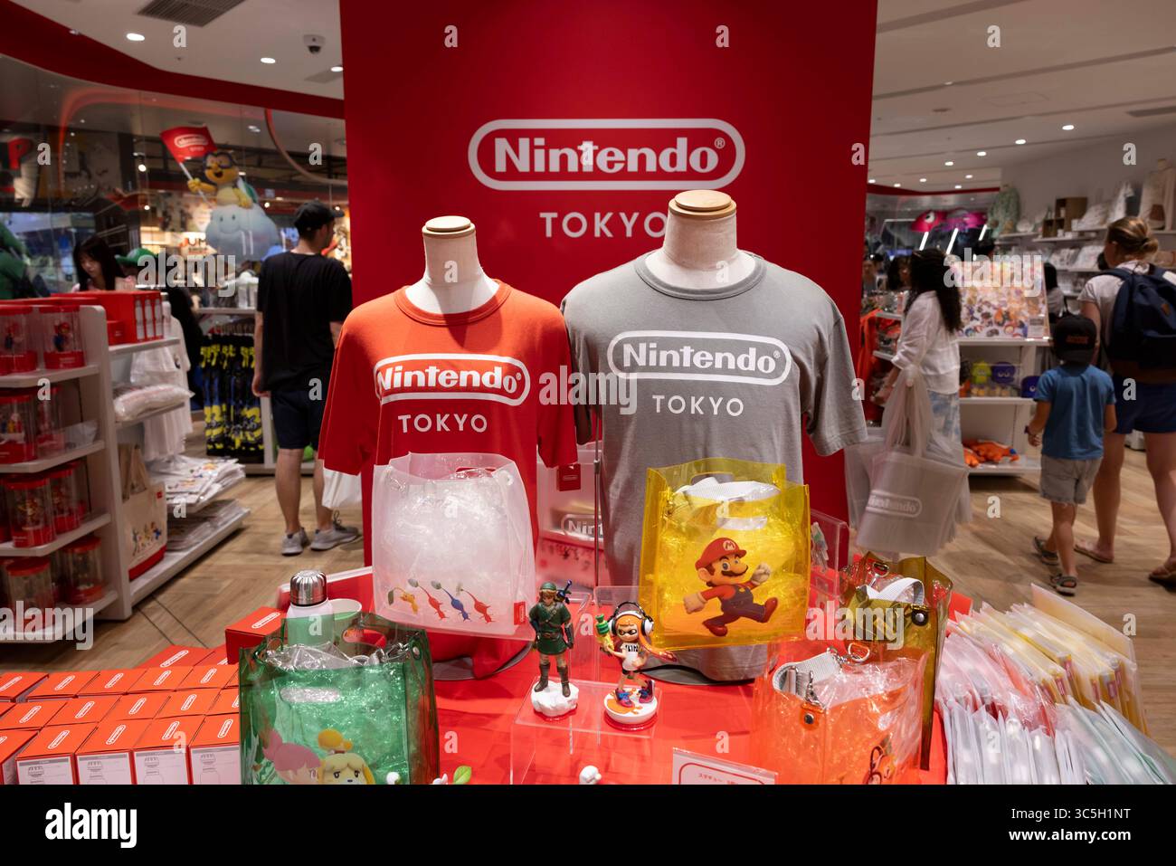 Tokyo, Japan. 29th July, 2025. Nintendo merchandise inside their ...