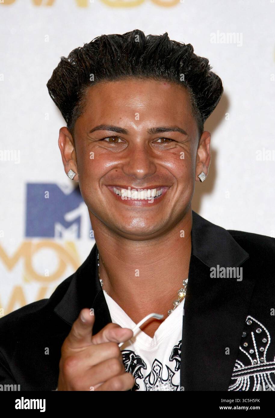 Paul Del Vecchio aka Pauly D at the 2010 MTV Movie Awards in Los ...