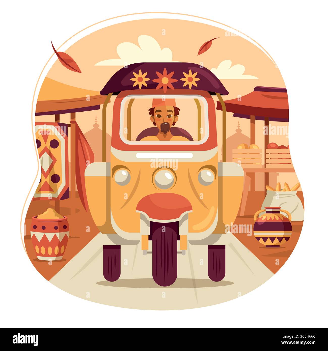 Middle east travel culture Stock Vector Images - Alamy