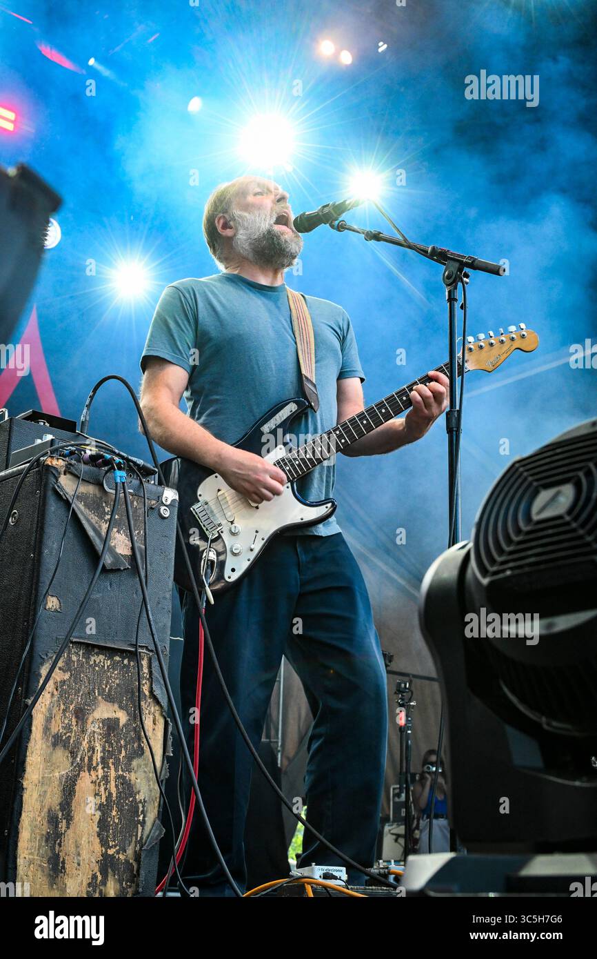 Doug Martsch of Built to Spill performing at Project Pabst festival ...