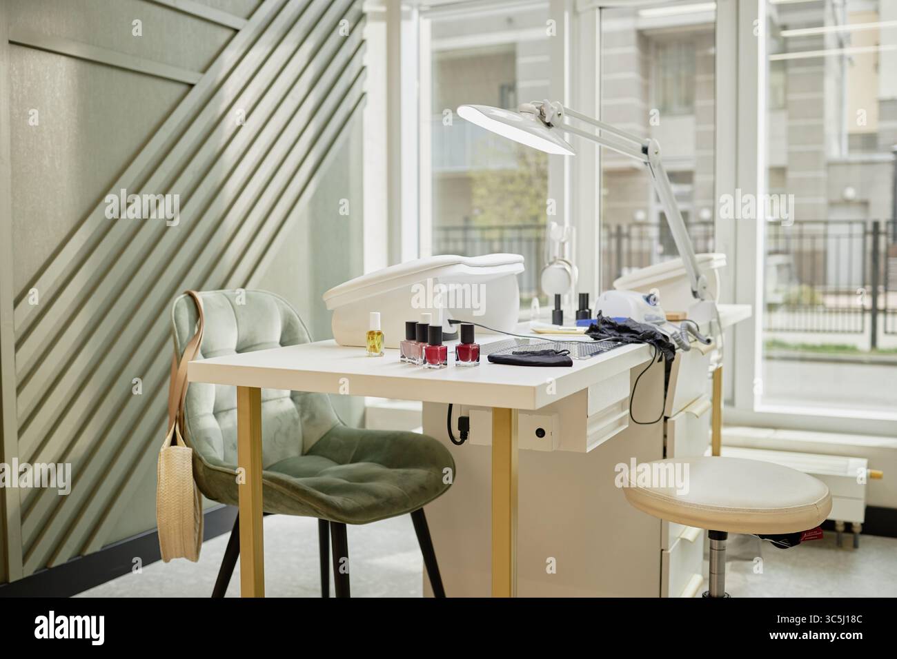 Bright clean nail salon featuring hi-res stock photography and images ...