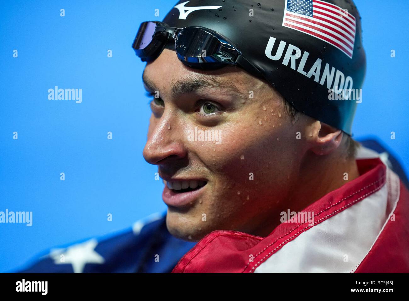 Luca Urlando (USA) during the World Aquatics Championships – Swimming ...