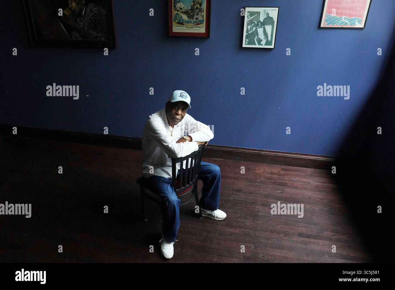 Buddy Guy poses for a portrait at Buddy Guy's Legends in Chicago on ...