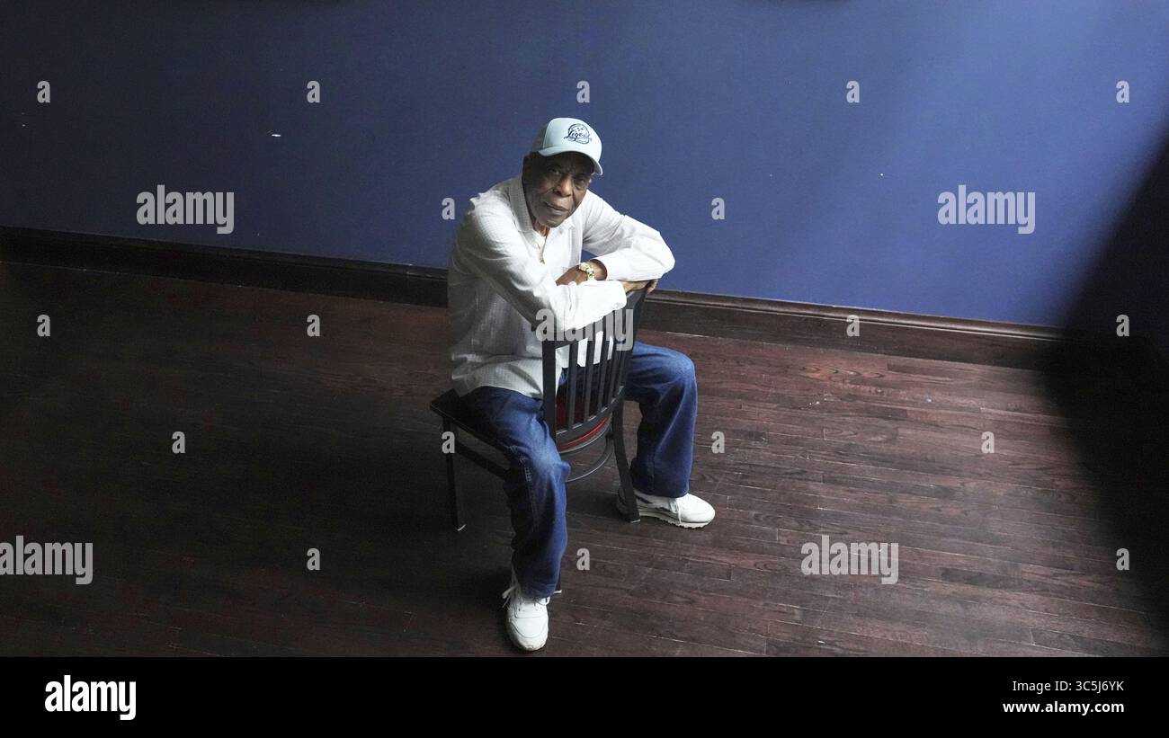 Buddy Guy poses for a portrait at Buddy Guy's Legends in Chicago on ...
