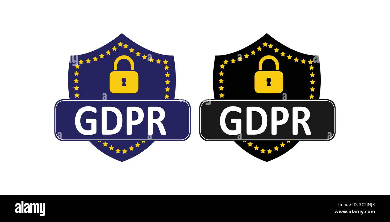 Privacy data protection law Stock Vector Images - Alamy