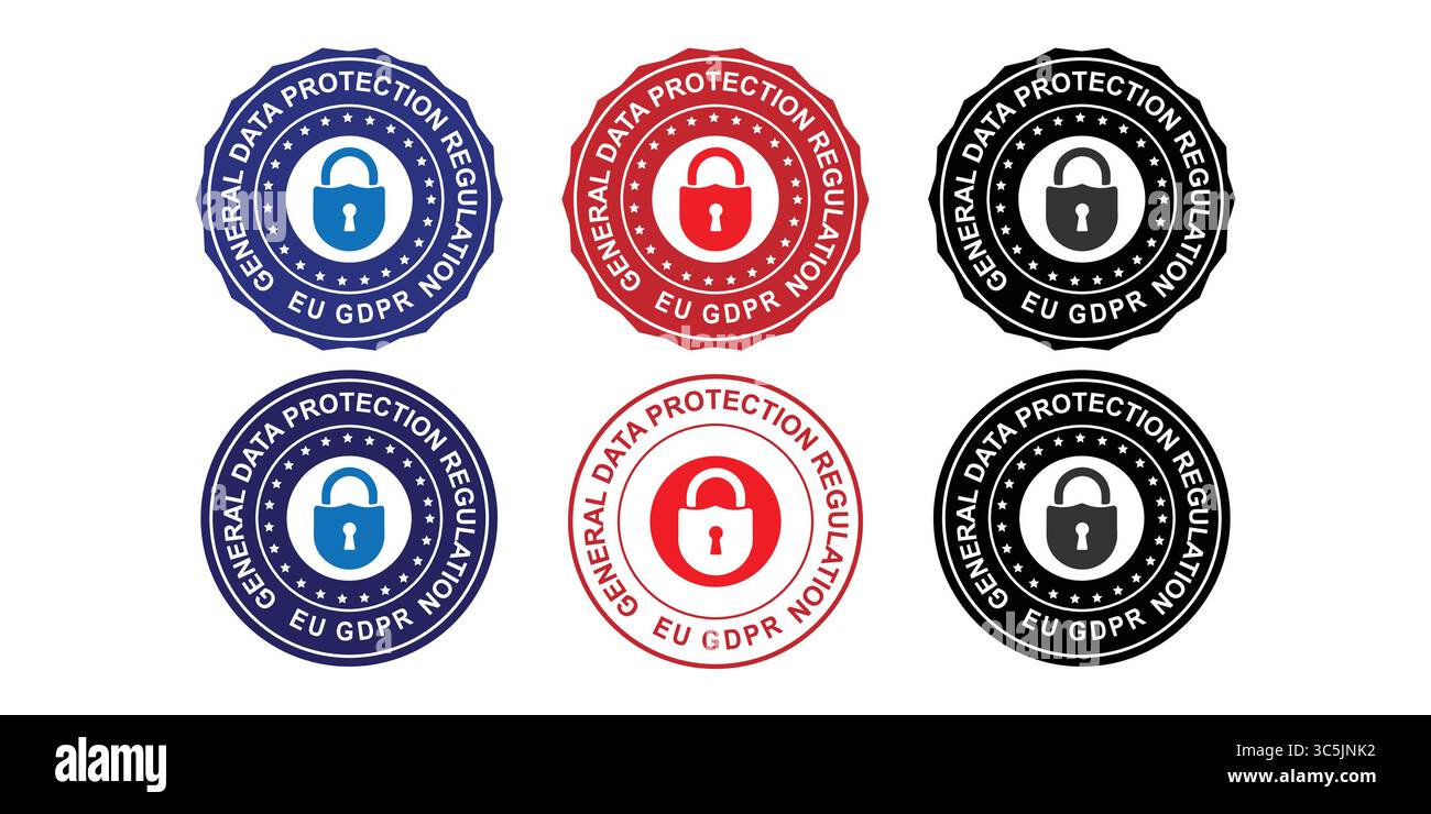 Data encryption eu Stock Vector Images - Alamy