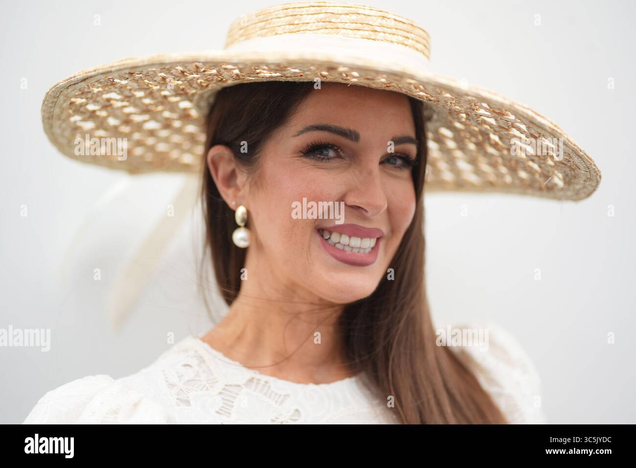 Sophie Small, from Galway, attends the Galway Racecourse in Galway, Ireland. Picture date ...