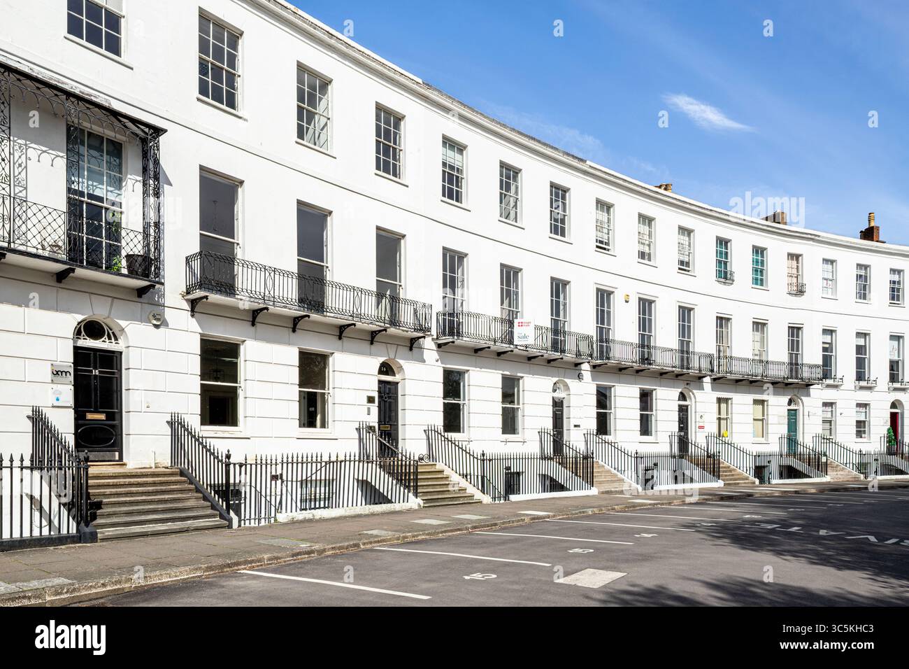 Typical Regency architecture, Royal Crescent, Cheltenham ...