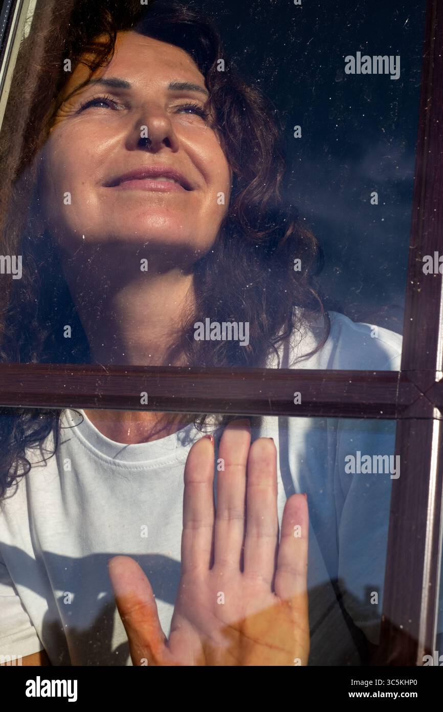 Evoking emotions of reflection hi-res stock photography and images - Alamy